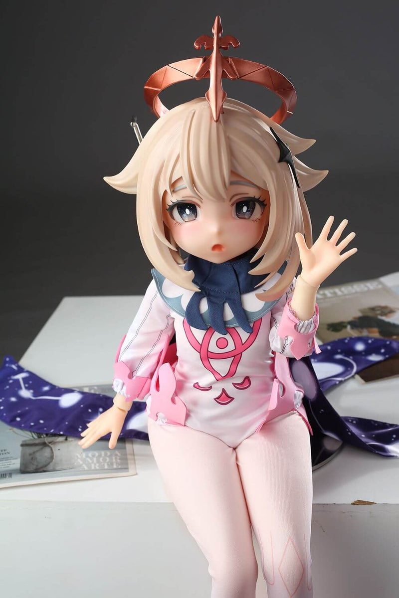 65cm Paimon Sex Doll Genshin Hentai Ahegao Sex Doll Gyate Figure Kemelia