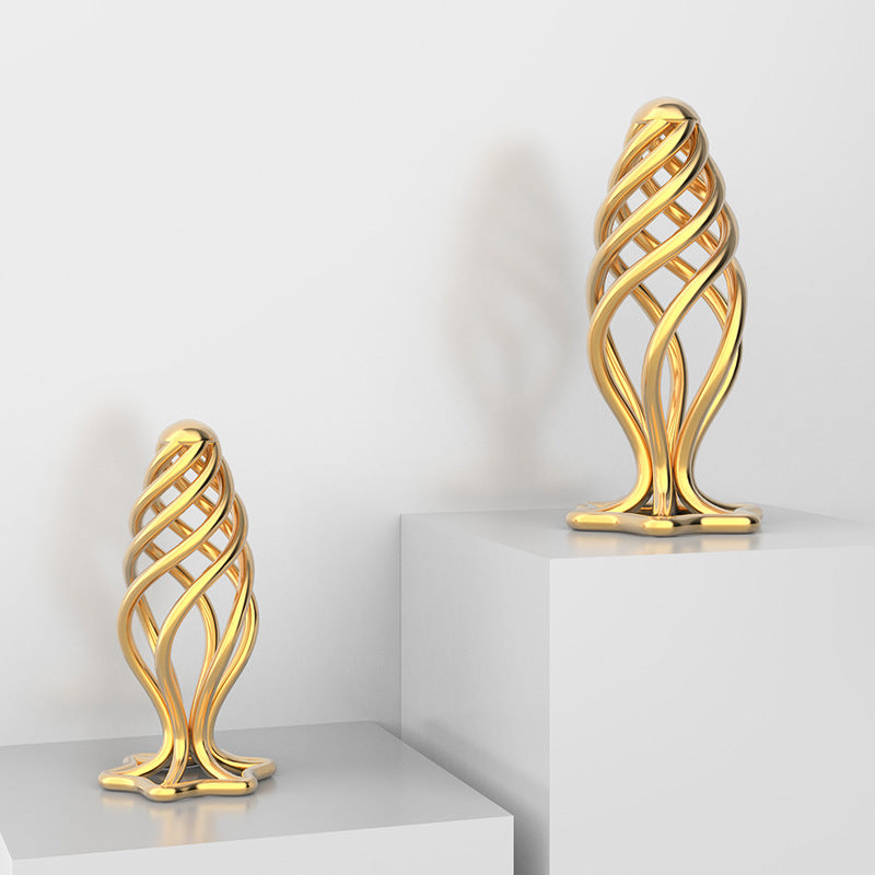 Hollow Spiral Anal Plug, Stainless Metal Butt Plugs (Different Sizes A ...